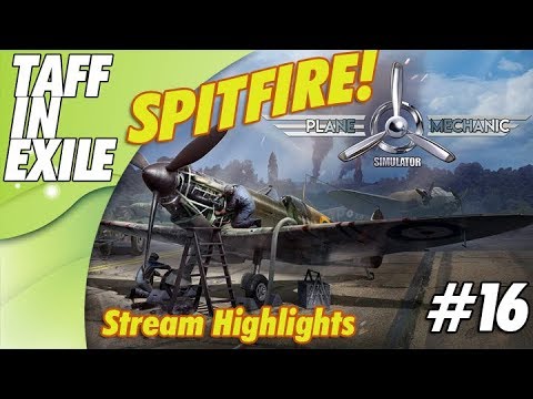Plane Mechanic Simulator | Spitfire Maintenance | Stream - YouTube