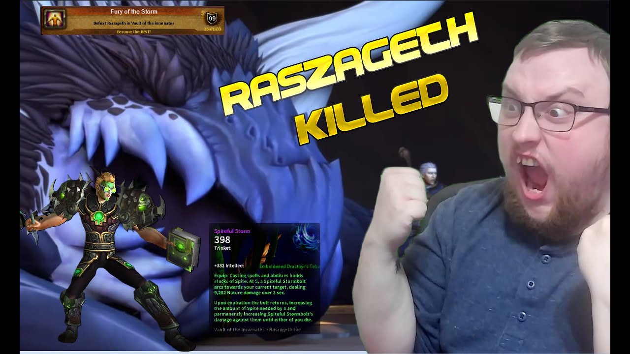 WORLD FIRST Raszageth | The Silver Rose | Vault of Incarnates ...