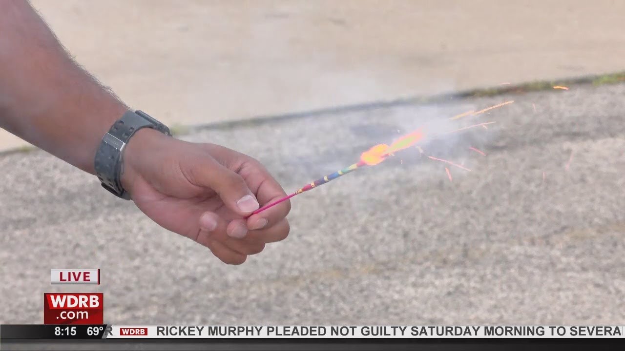 Fireworks dangers! Sparklers are the most common injuries around the 4th of July - YouTube