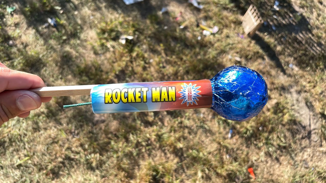 Rocket Man 2” Salute Rocket - YouTube