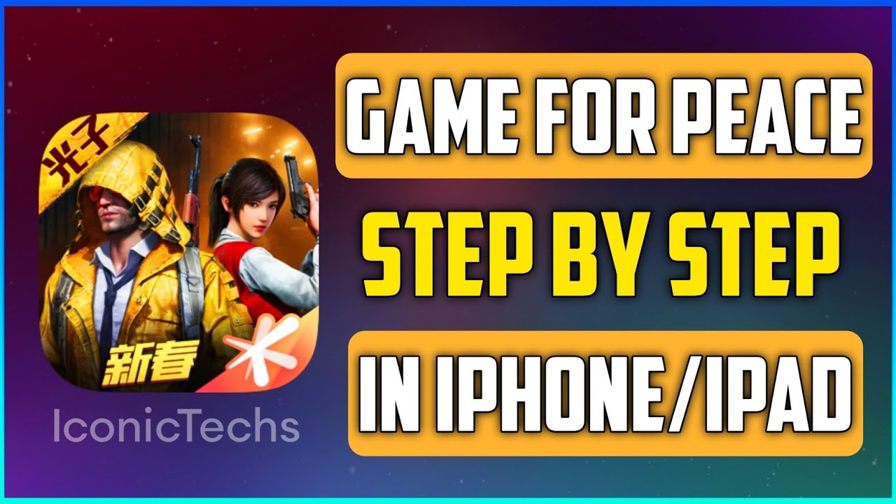 How To Download Game For Peace In iOS? | IPhone/IPad Me Pubg Chinese ...