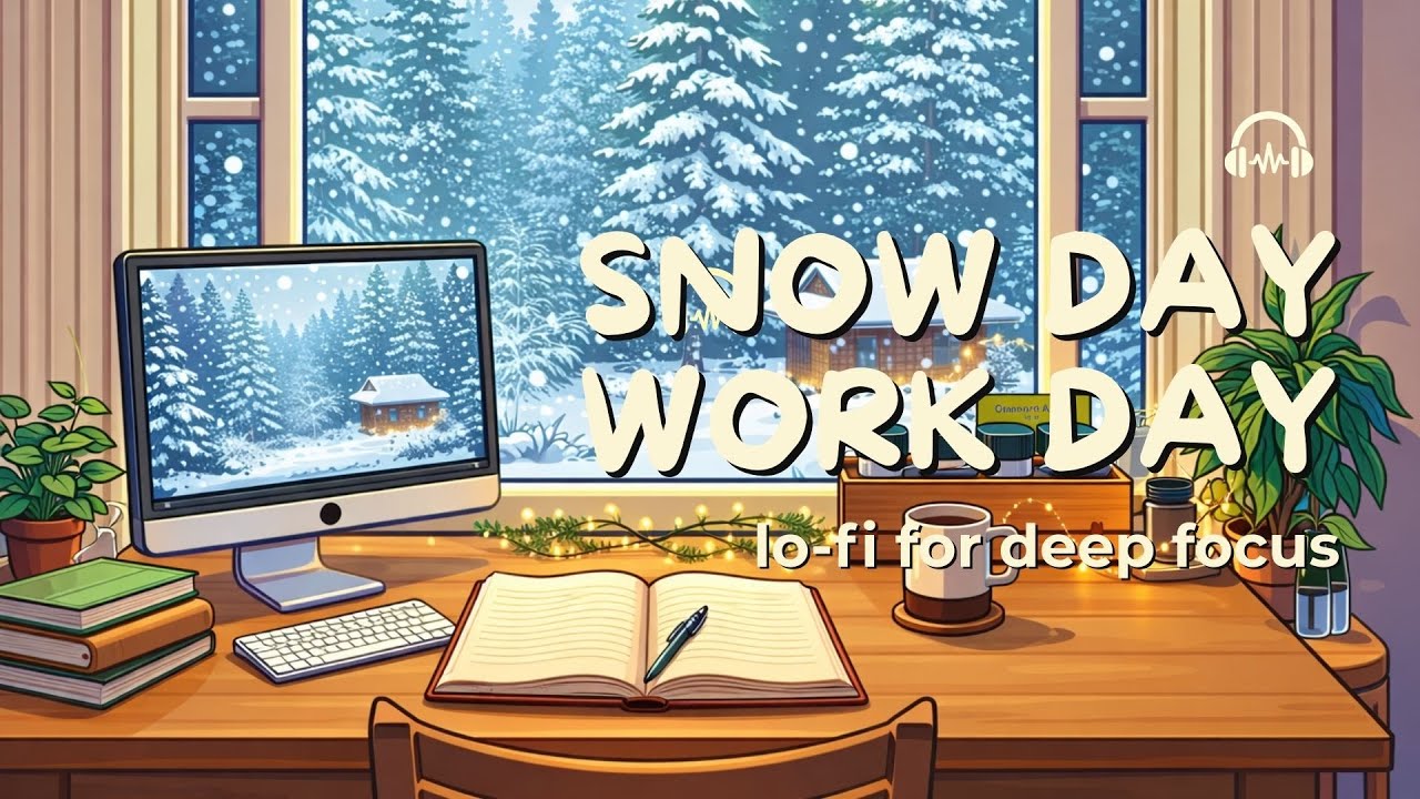 Snow Day Work Session ️ – Pomodoro Technique for Deep Focus & Beating Deadlines - YouTube