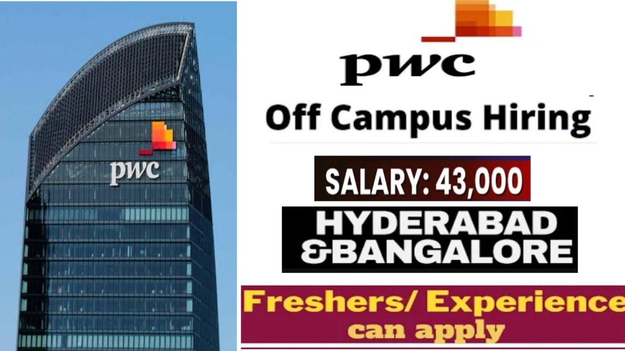 latest jobs in PWC/multiple locations/fresher/any graduate/PWC jobs/mnc ...