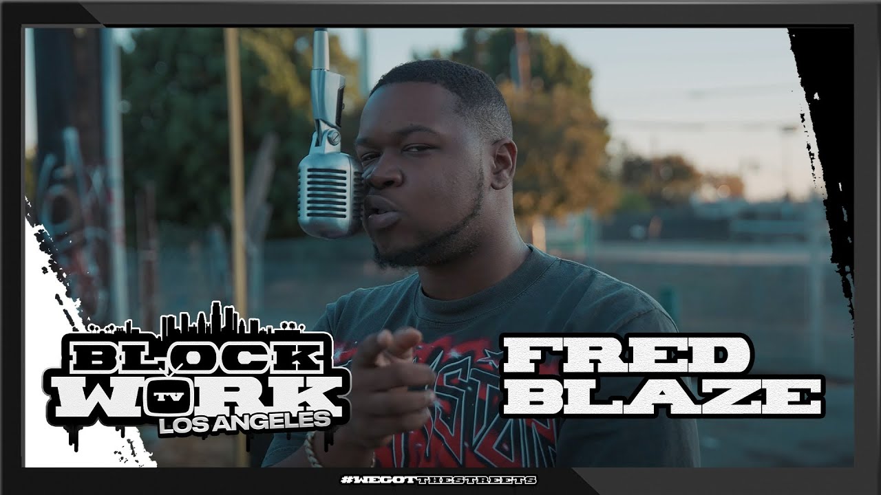 Fred Blaze - Black Trucks (Blockworktv Performance) [Los Angeles] - YouTube