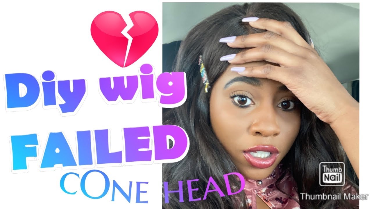 DIY Wig FAILED 😂 - YouTube