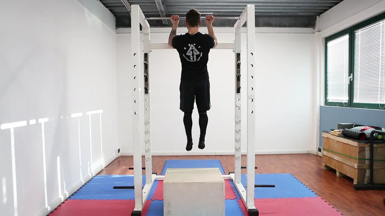 ISOMETRIC CHIN UP 1/2 - TRAZIONI SUPINE ISOMETRIA FRONTE SBARRA - YouTube