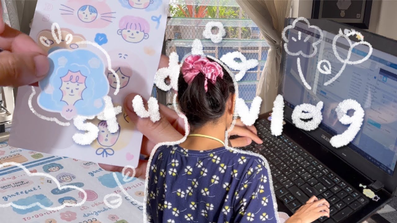 [STUDIO VLOG 03] Producing stickers the whole day 🌸 | Philippines - YouTube