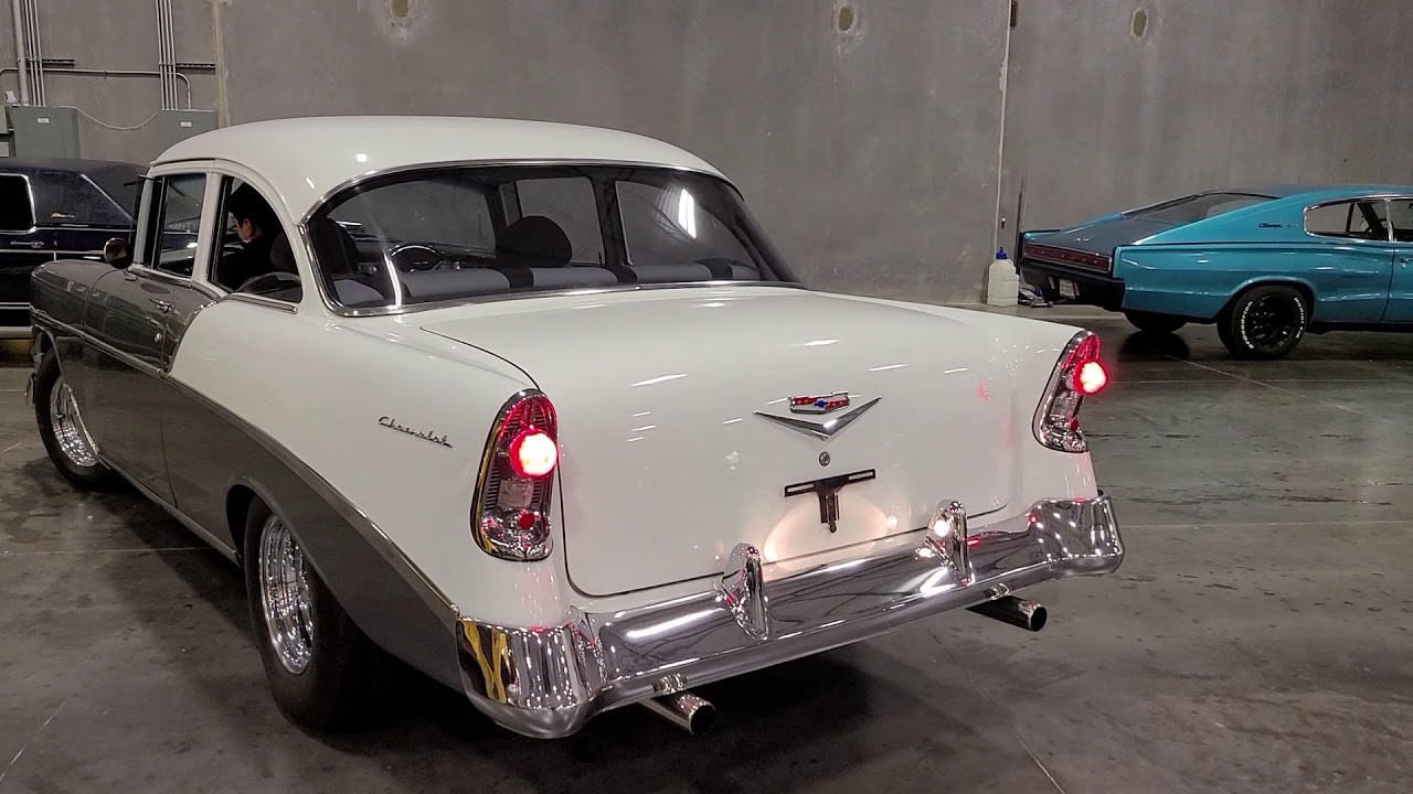 56 Chevy 210 Walkaround - YouTube