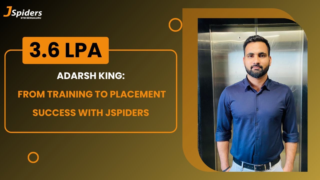 Transforming Careers: Adarsh King's Journey to DevOps Mastery with JSpiders BTM. - YouTube