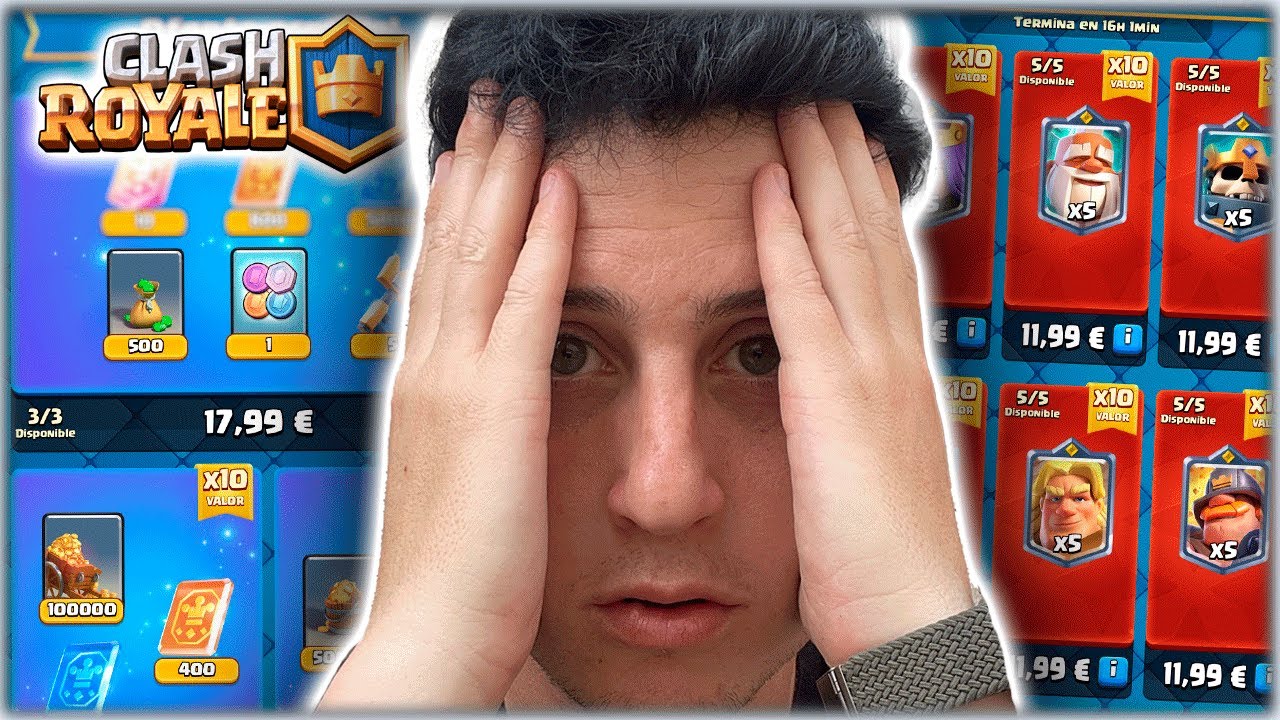 LA NUEVA TIENDA DE CLASH ROYALE DA MIEDO - YouTube