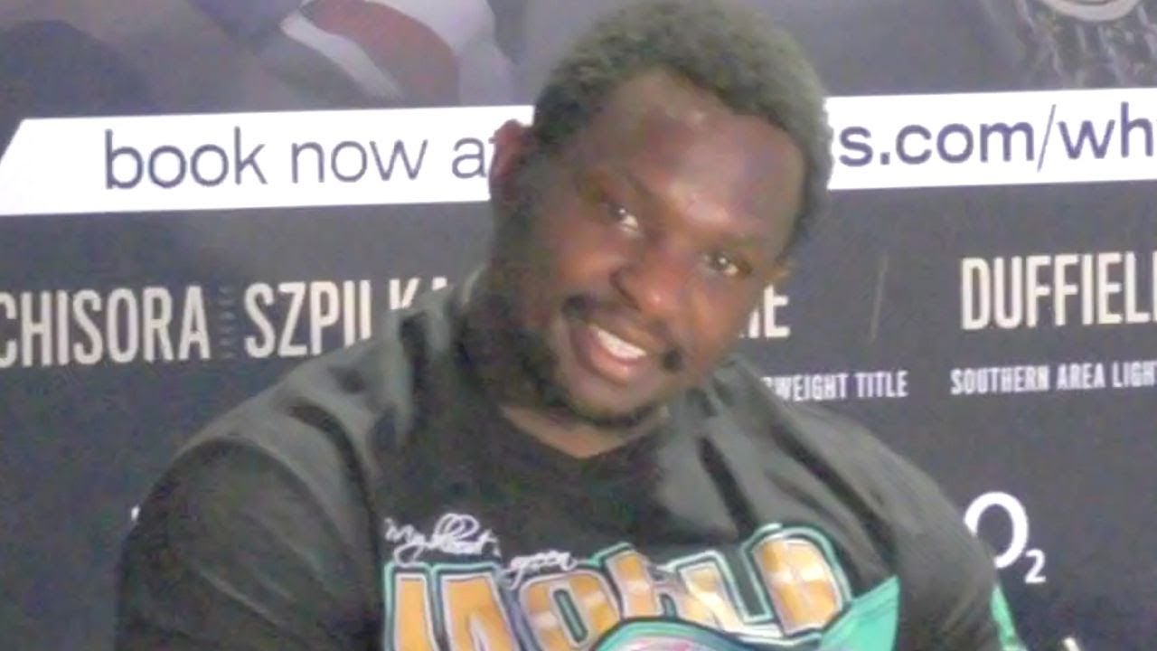 Dillian Whyte v Oscar Rivas FULL Post-Fight press Conference ...