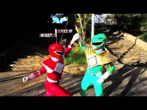 GREEN RANGER VS RED RANGER! - YouTube