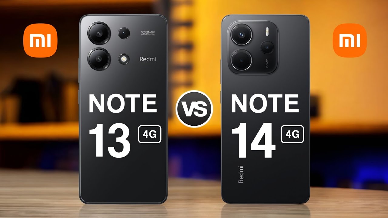 Redmi Note 13 4G Vs Redmi Note 14 4G - YouTube