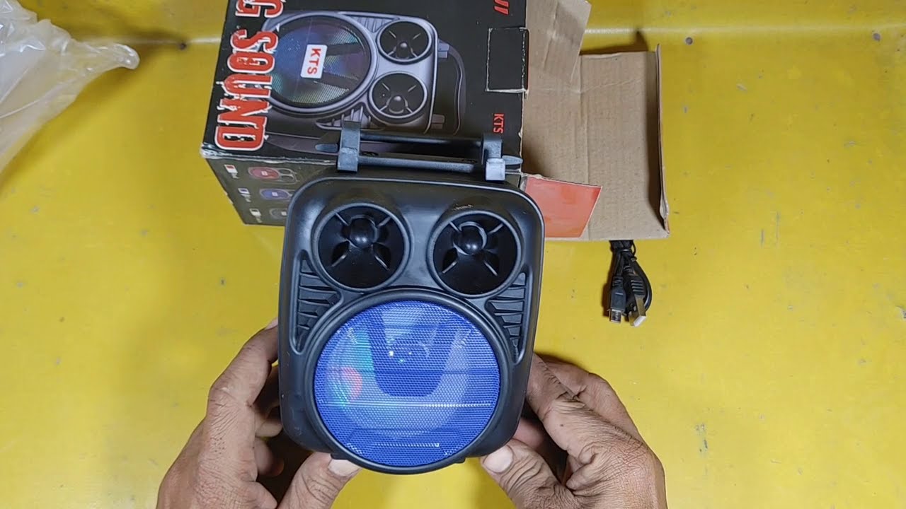 All=Mp3=KTS-1182 Wireless Speaker 3'' Big - YouTube