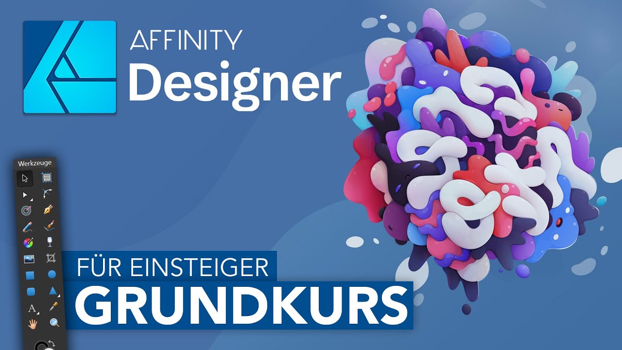 Affinity Designer (Grundkurs für Einsteiger) Deutsch (Tutorial) - YouTube