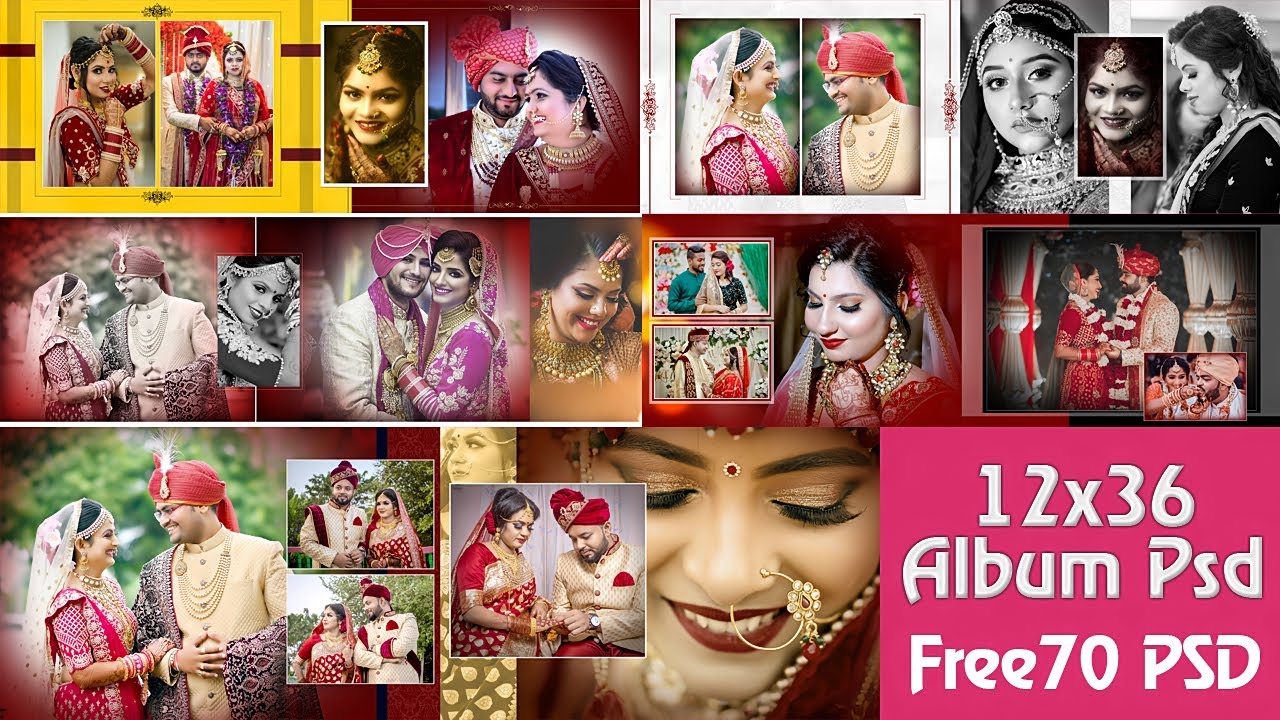 12x36 New 70+Inner PSD File PSD Free Download||New Album PSD 2023 - YouTube