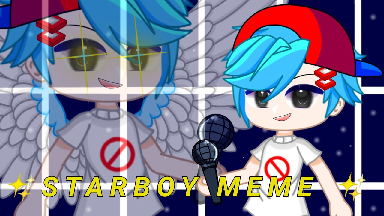 STARBOY meme (angel bf au) FNF - YouTube