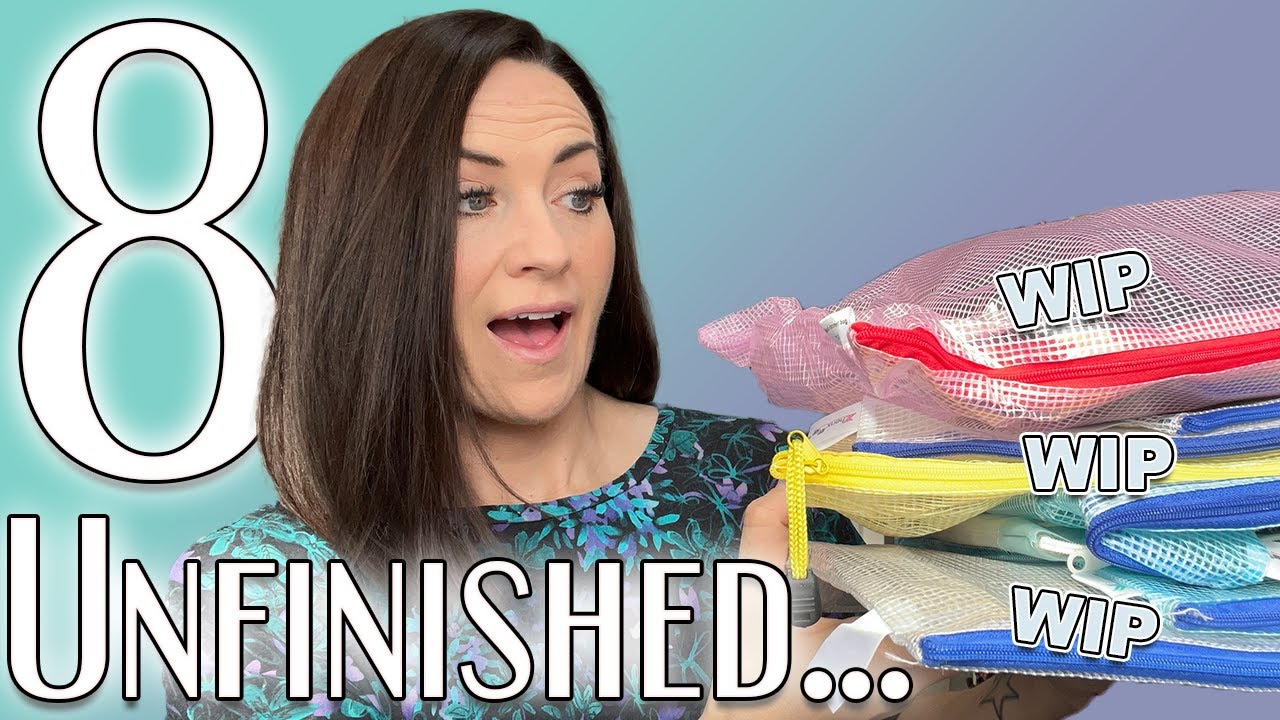 All my Unfinished Sewing Projects | #FinishThatWIP2024 - YouTube