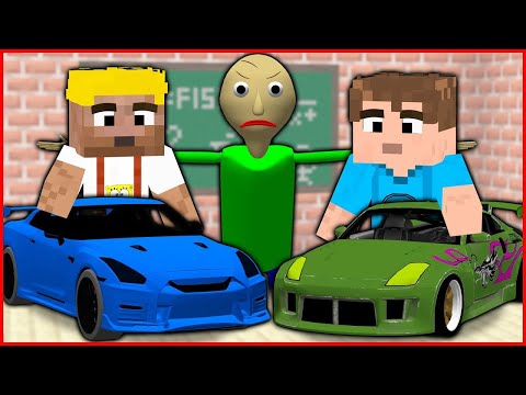 MİNECRAFT ARABA ÇETESİ OKULU! 😱 - Minecraft ZENGİN FAKİR HAYATI!