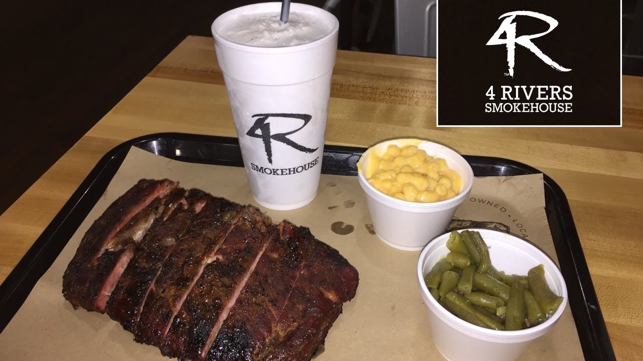 Trying 4 Rivers Smokehouse in Orlando! (Food Review & Tour ...