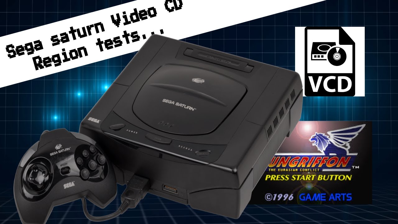 Sega Saturn Video CD Region tests - YouTube