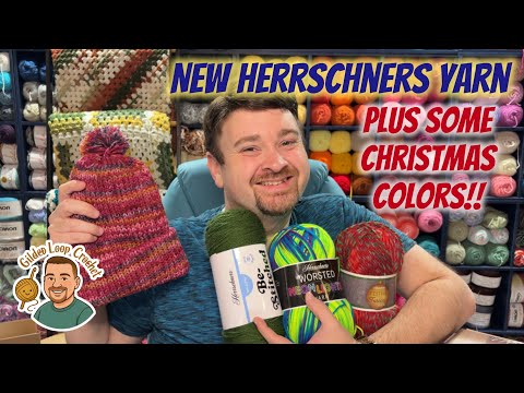 Neues Weihnachtsgarn von Herrschners und Nachschub für MÜTZEN!!