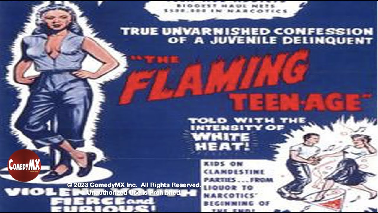 Flaming Teenage | 1956 | Noel Reyburn, Ethel Barrett | Full Movie - YouTube
