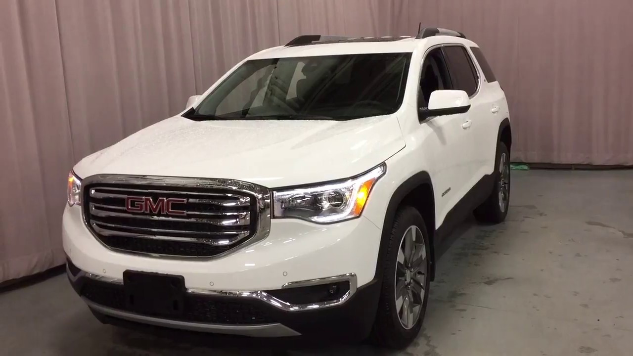 2018 GMC Acadia AWD SLT Power Hatch 6 Passenger White Oshawa ON Stock ...