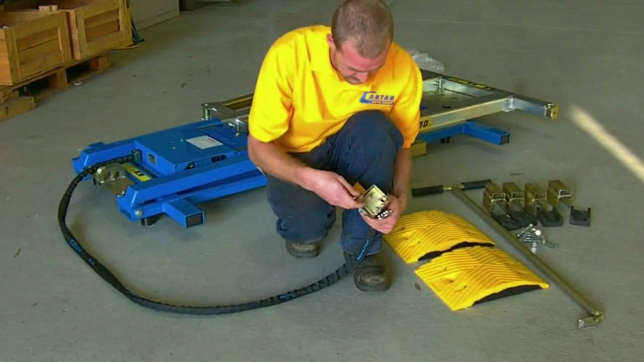 Cartar Portable Lift -- no.1 / Unpacking and Assembly - YouTube