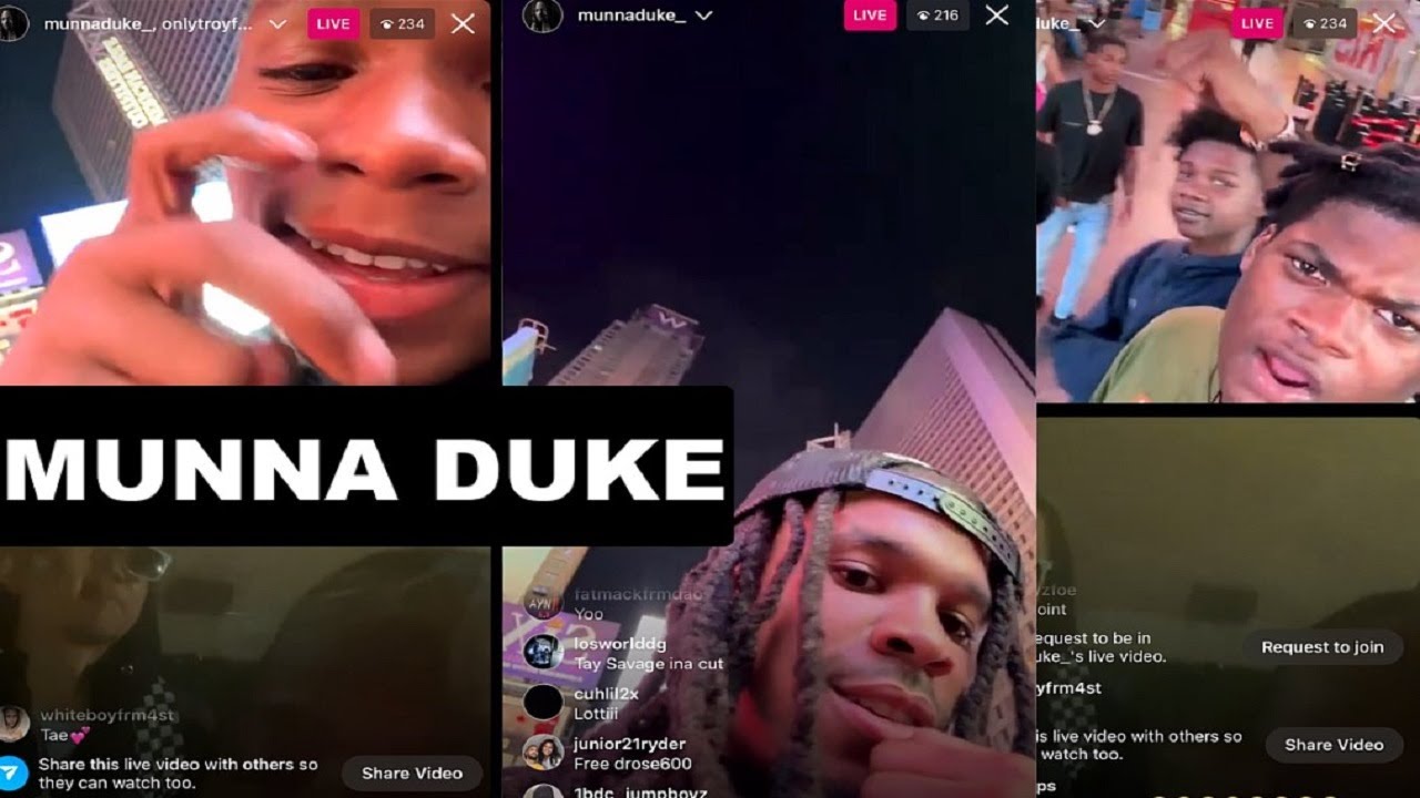 King Von affiliate Munna Duke Goes To New York To Rescue O Block ...