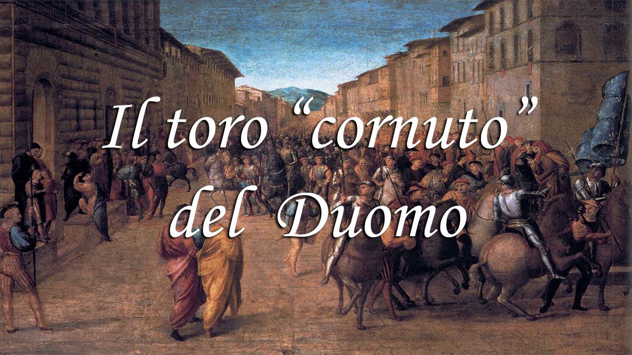 Il toro "cornuto" del Duomo - YouTube