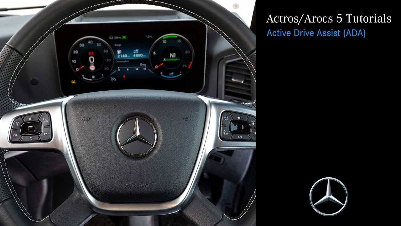 New Actros/Arocs 5 Tutorials: Active Drive Assist - YouTube