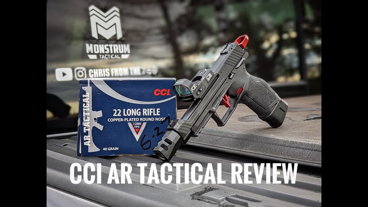 CCI AR Tactical Ammo Review - YouTube