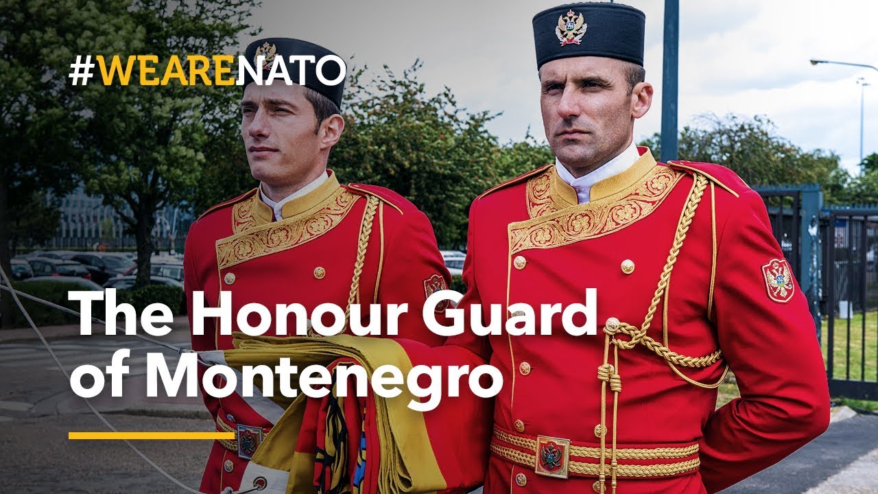 The Honour Guard of 🇲🇪Montenegro - #WeAreNATO - YouTube