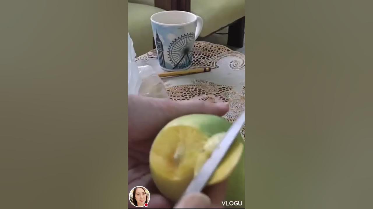 Let's Peeling and Slicing Ripe Mango #peeling #slicingmango - YouTube