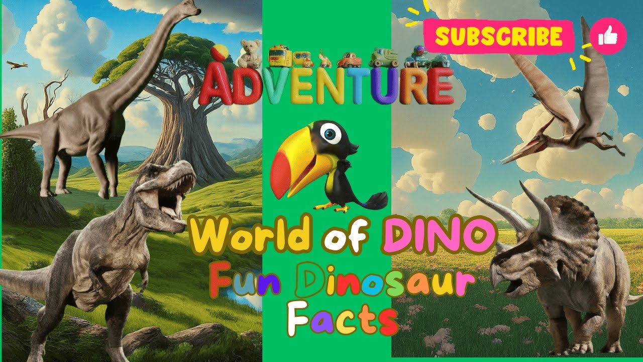Tico Explores Dinosaurs: Animals that rules in the past | Fun Dinosaur ...