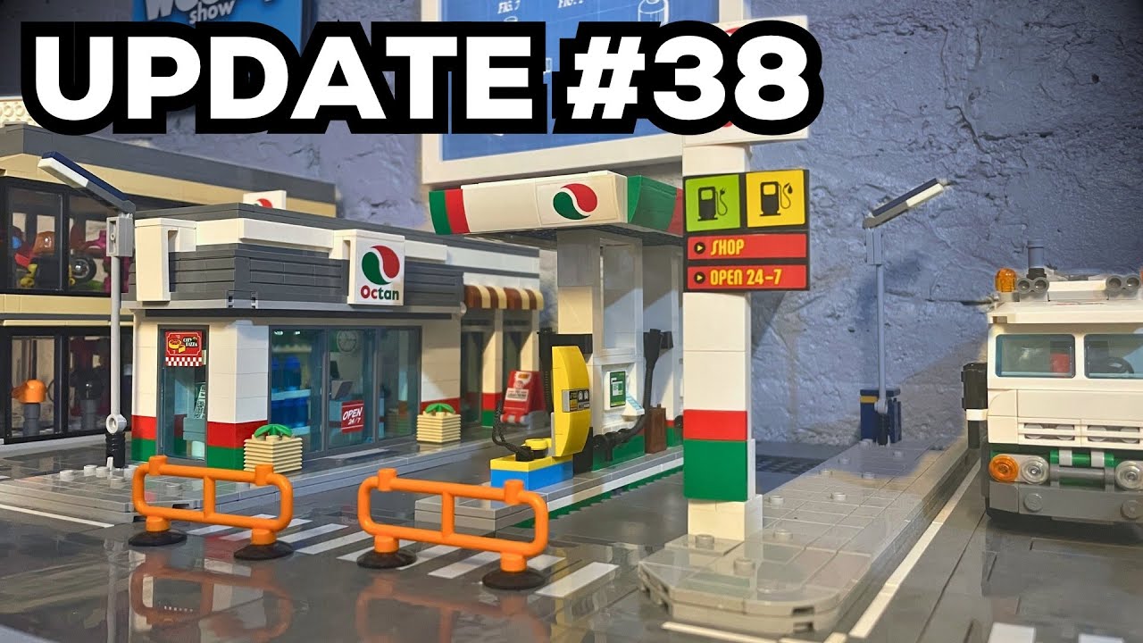 Improving The Petrol Station | Lego City Update #38 - YouTube