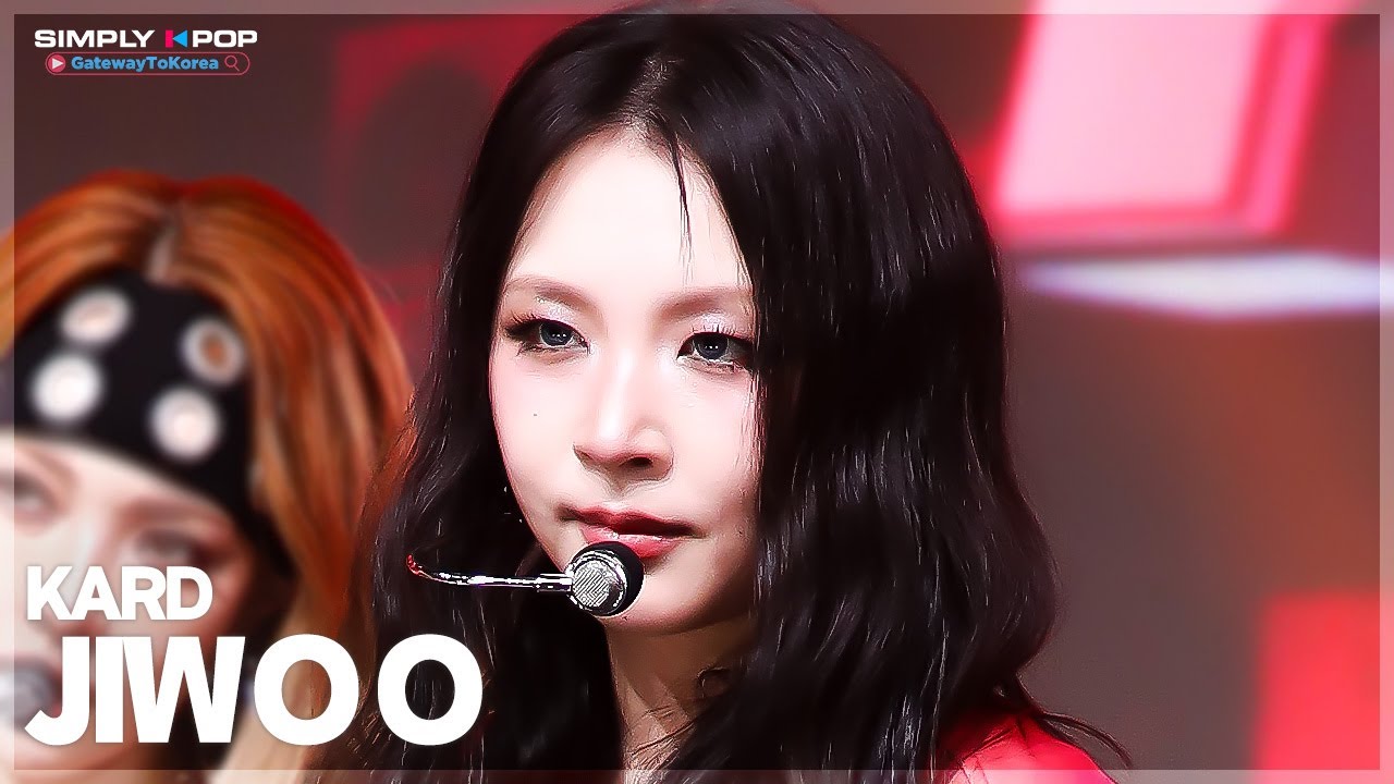 [플리캠 4K] KARD JIWOO 'Touch' (카드 전지우 직캠) l Simply K-Pop GateWayToKorea ...