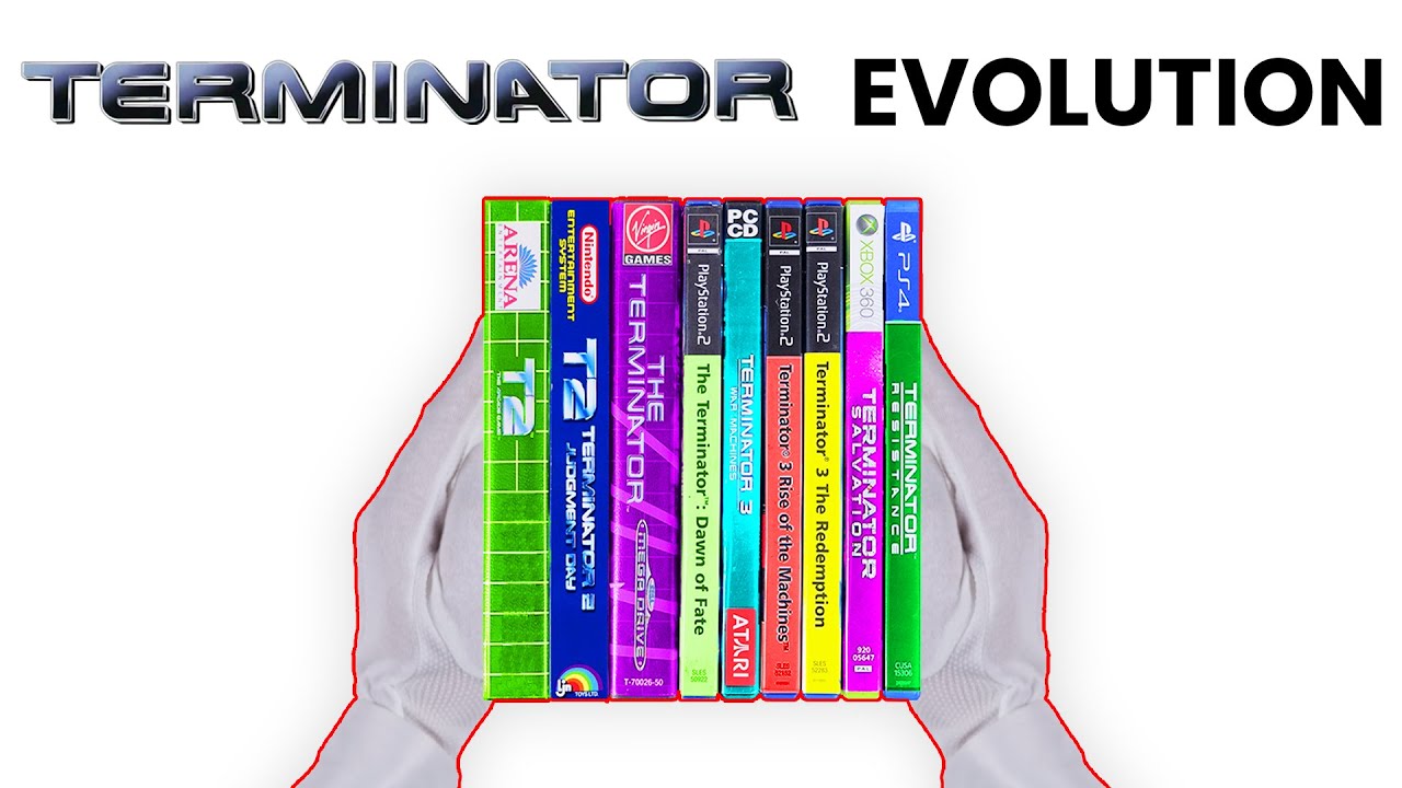 Evolution of Terminator Games | 1992-2023 (Unboxing + Gameplay) - YouTube