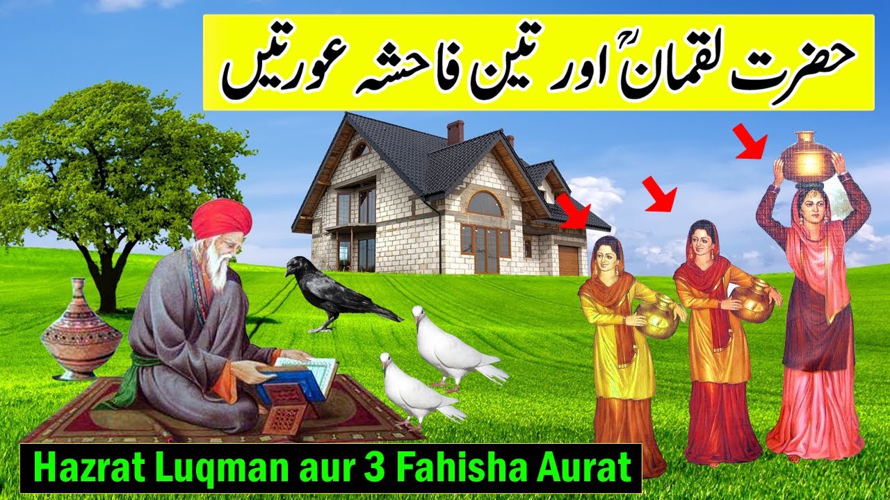 Hazrat Luqman aur 3 Fahisha Aurat | Hazrat Luqman ka Waqia | Quran ...