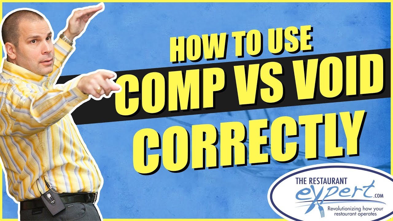 Restaurant Management Tip - What Is the Difference Between a Void and a ...