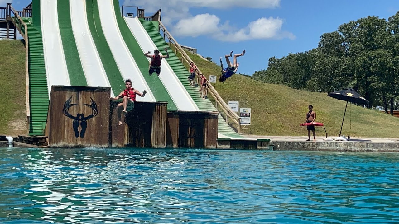 EPIC WATER SLIDE - Royal Flush Waco, Texas! - YouTube