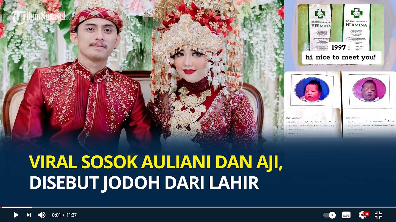 Viral Sosok Auliani dan Aji, Disebut Jodoh dari Lahir, RS Tempat ...