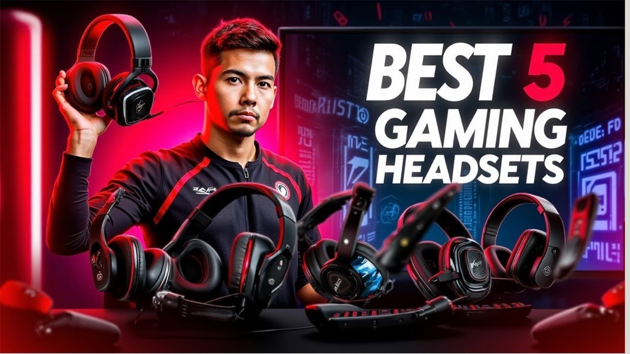 Best Gaming Headsets 2025 | Top 5 Best Gaming Headsets - YouTube