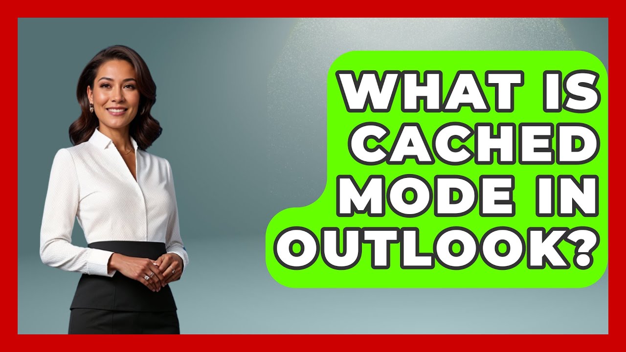 What Is Cached Mode In Outlook? - TheEmailToolbox.com - YouTube