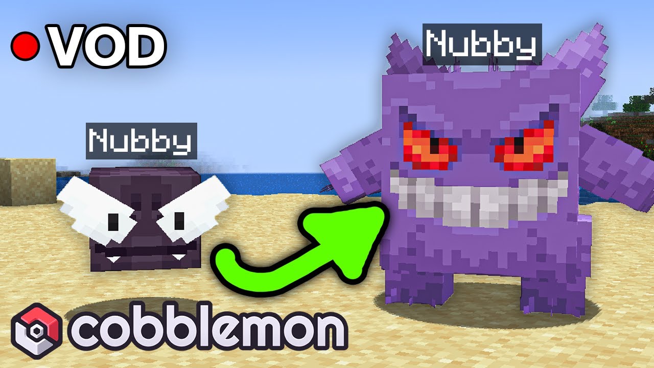 Nubby Evolution - Cobblemon Day 3 - YouTube