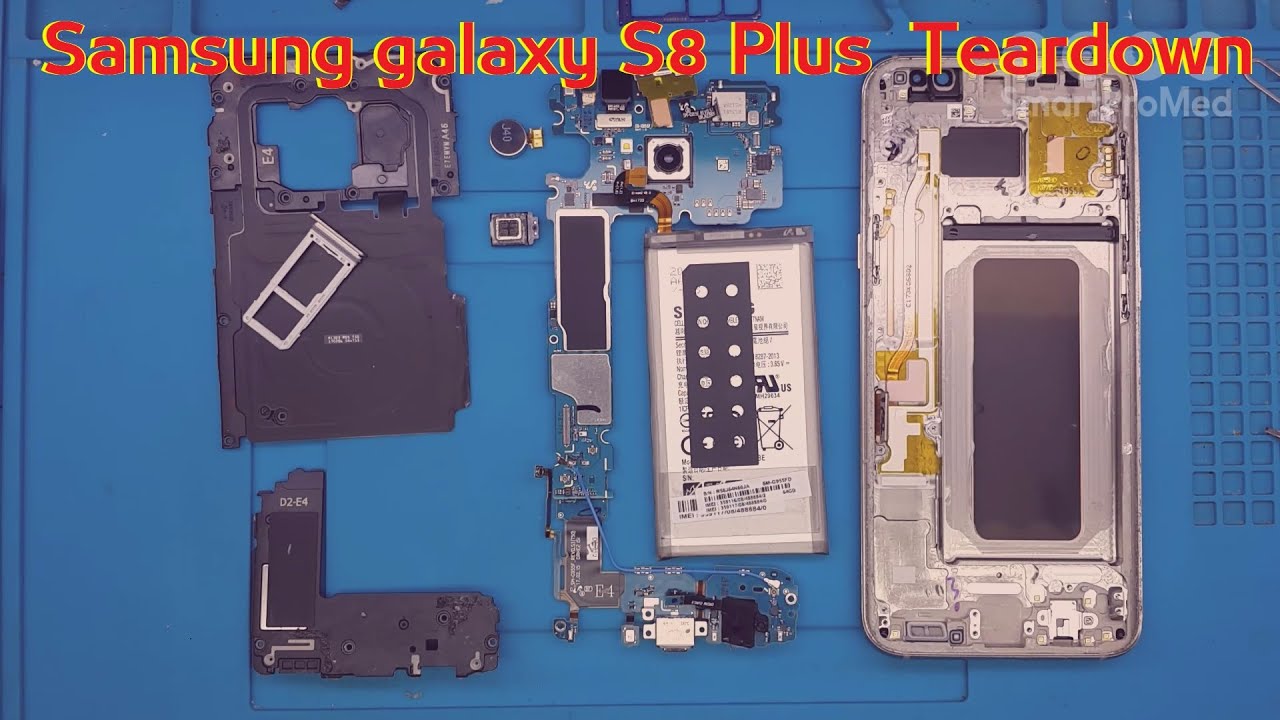 Samsung galaxy S8 Plus Full Teardown (2022) - YouTube