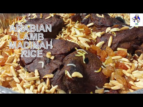 Arabian Lamb Madinah Rice😜👨‍🍳 middle eastern recipes #arabicrice #trbmulticusines #lambrecipes