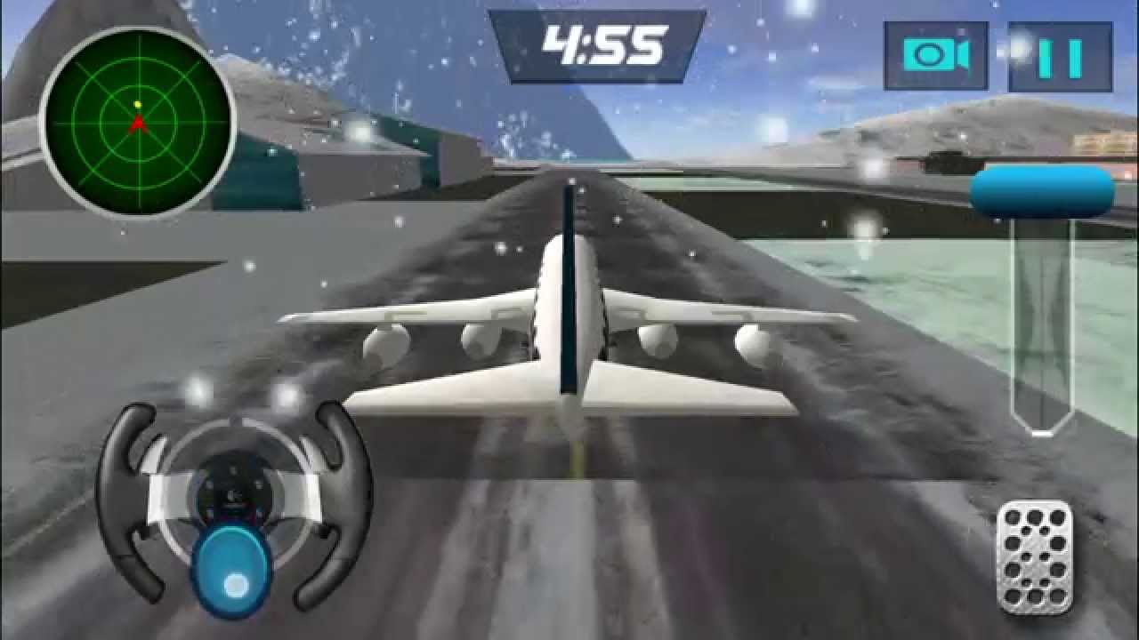 Snow Cargo Jet Flight Sim 3D - Android Gameplay [Full HD] - YouTube