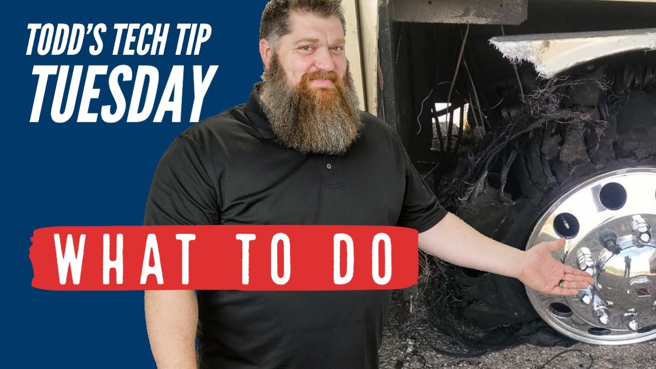 RV Tire Blowout: Immediate Actions and Safety Precautions. - YouTube